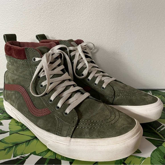 Vans | Shoes | Sk8hi Mte Legendary Deep Lichen Greenroot Beer Mens Vans ...